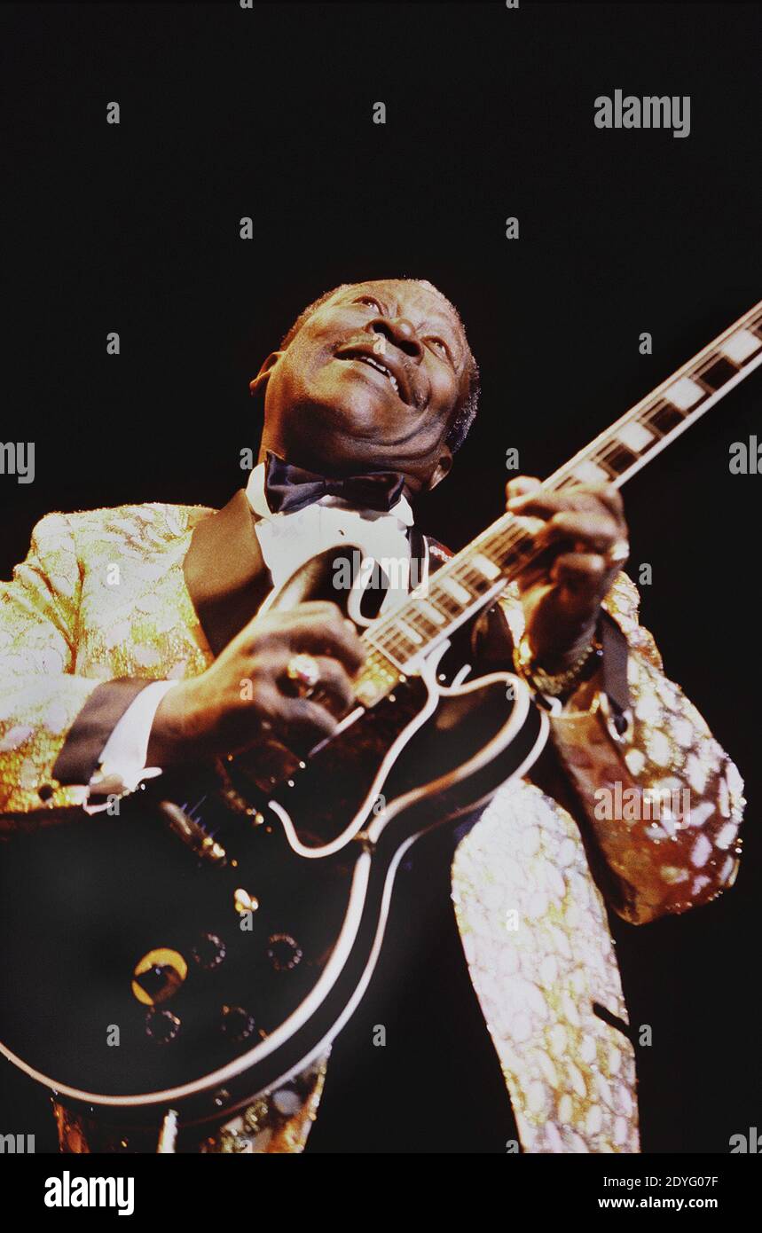 BB King in concert at the Royal Albert Hall in London, UK. 2nd July ...