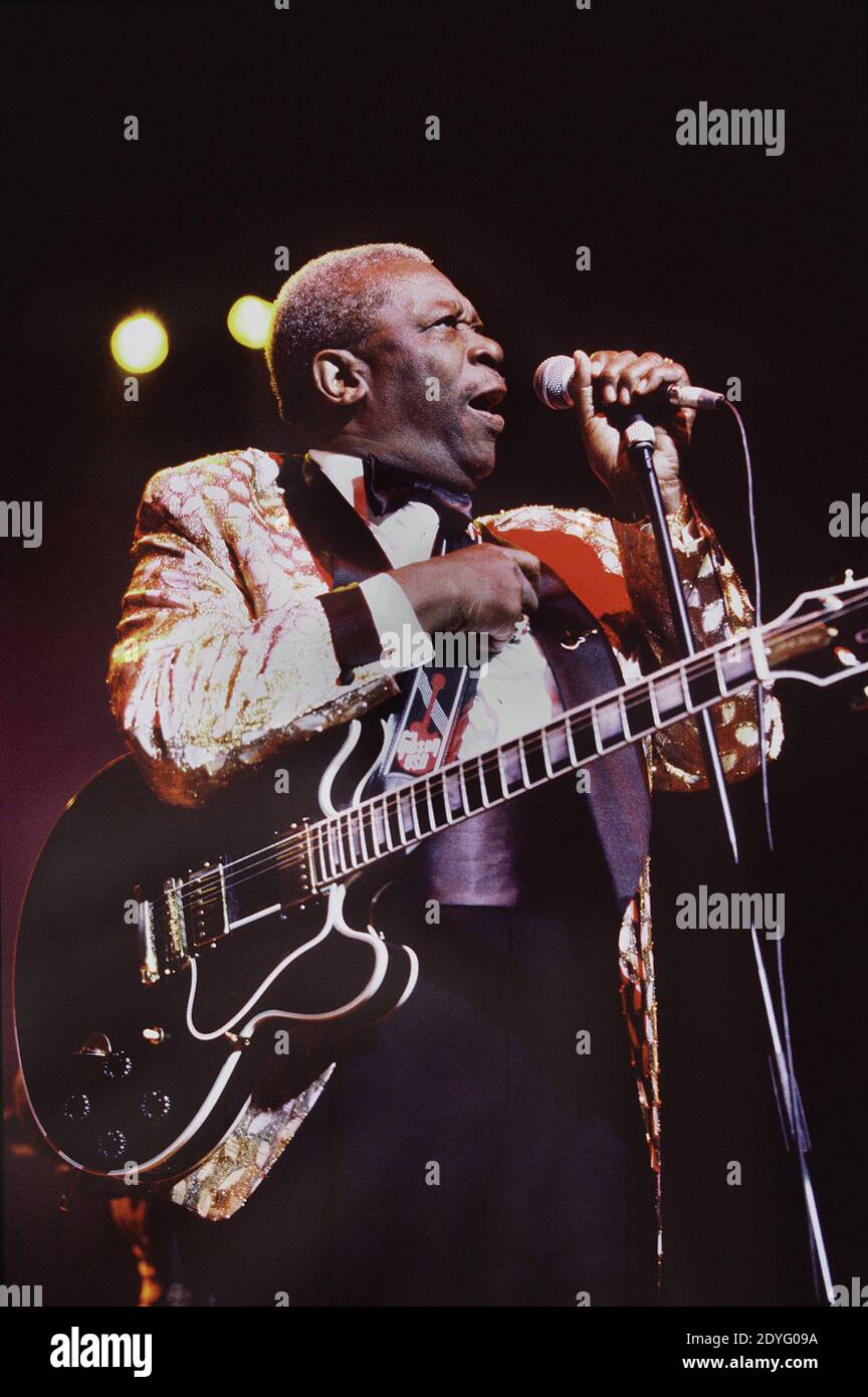 BB King in concert at the Royal Albert Hall in London, UK. 2nd July ...