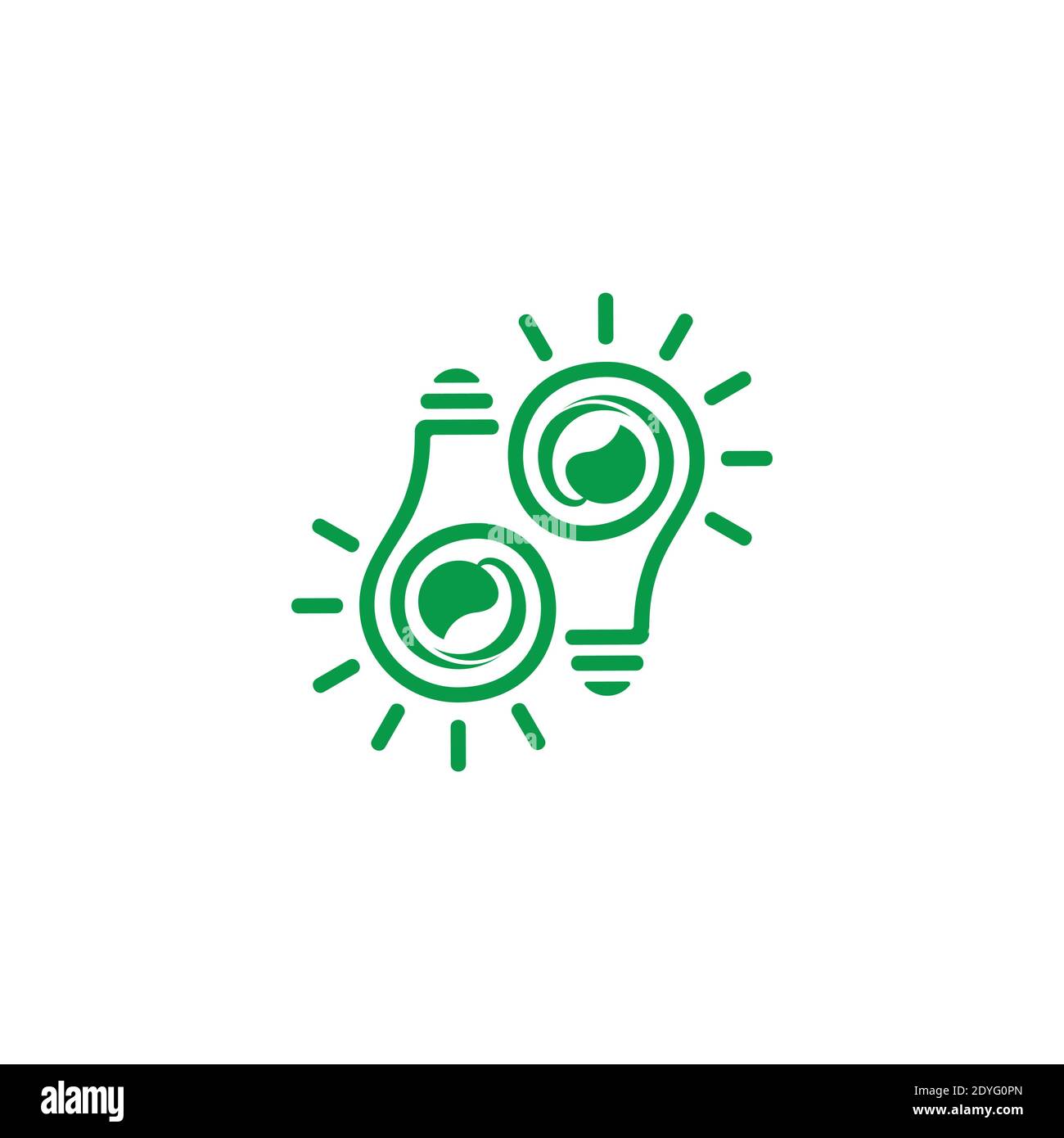 Bulb technology connection network Stock Vector Images - Alamy