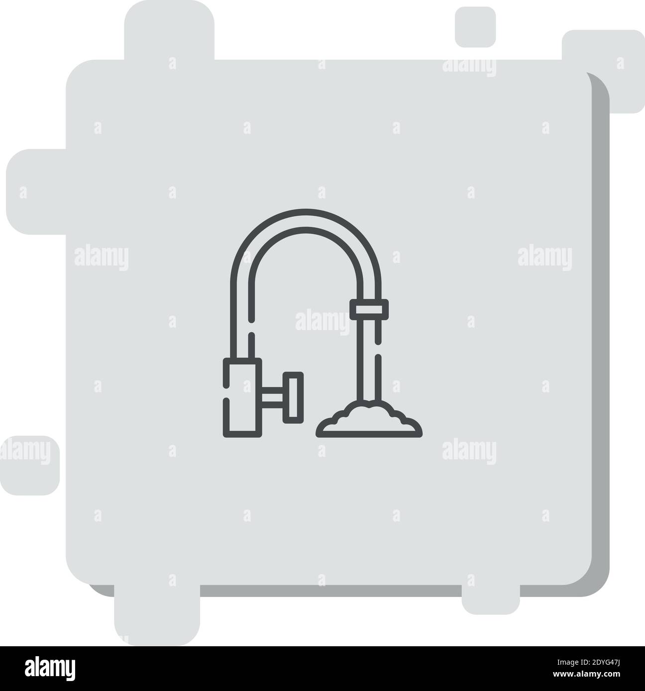 faucet vector icon modern simple vector illustration Stock Vector Image ...