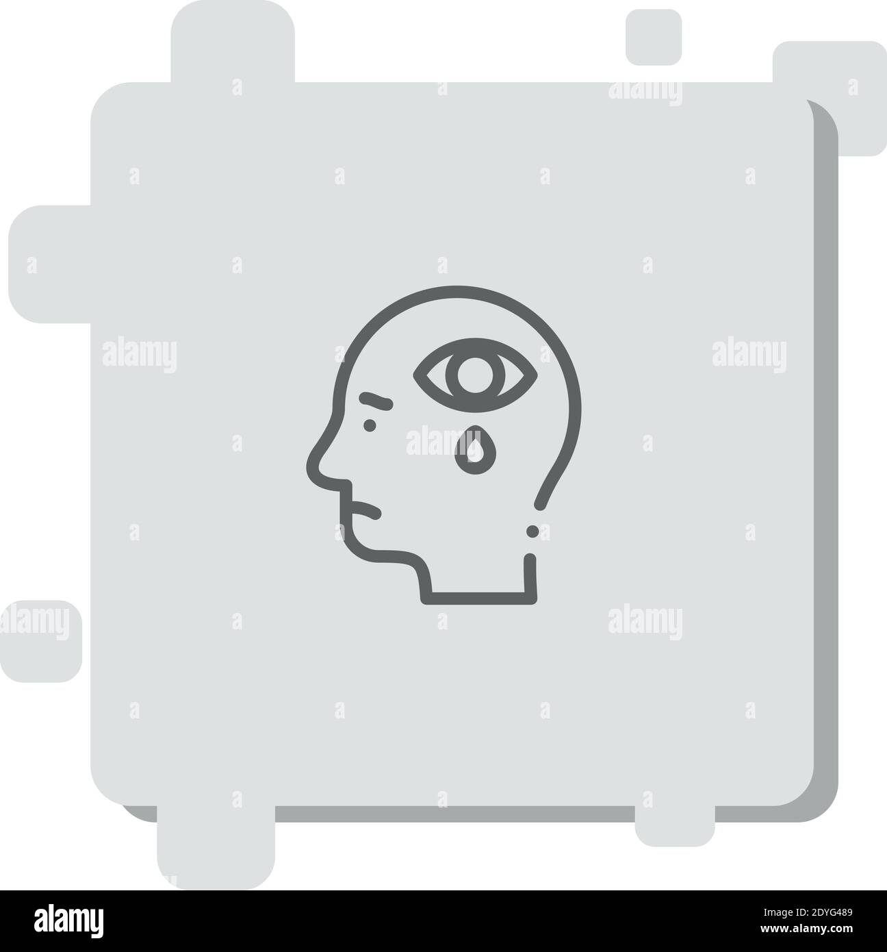depression vector icon modern simple vector illustration Stock Vector ...