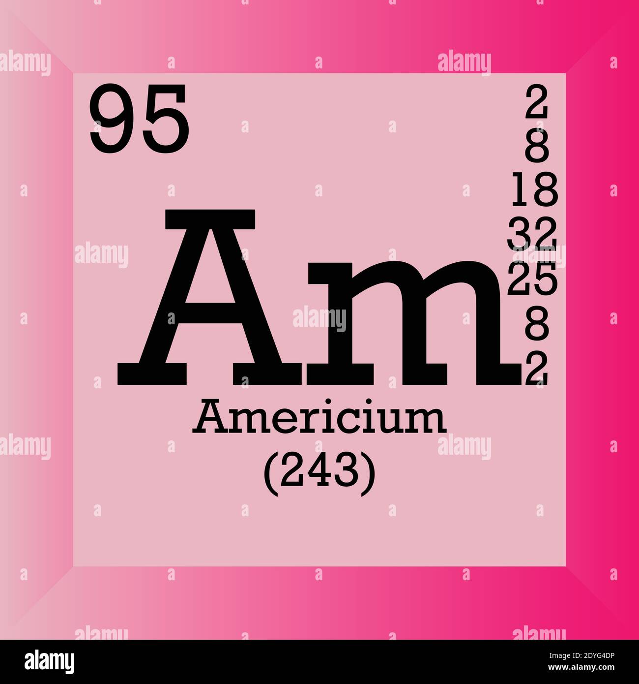 X Chemical Element Periodic Table. Single vector illustration, element ...