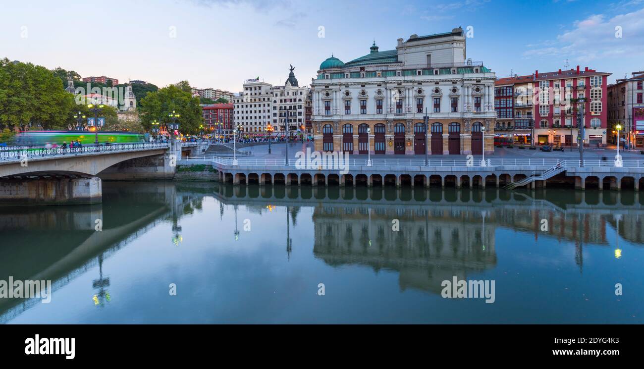 Teatro Arriaga (Opera house), Bilbao, Bizkaia, Basque Country, Spain ...