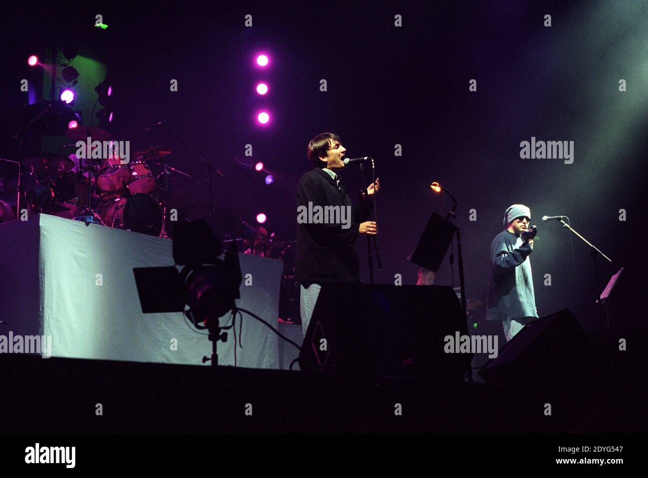 The Beautiful South in concert at Wembley Arena in London, UK. 23 ...