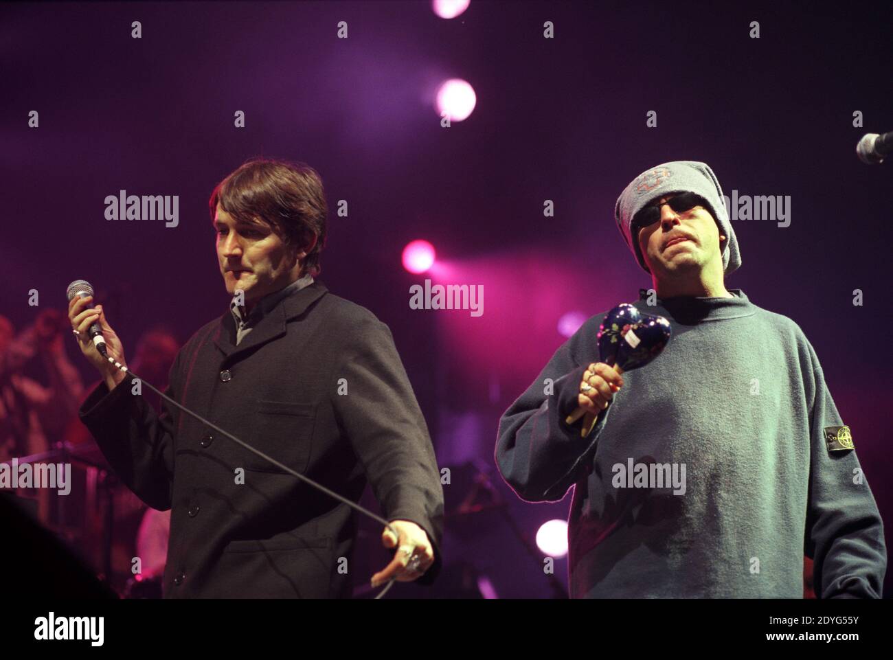 The Beautiful South in concert at Wembley Arena in London, UK. 23 ...