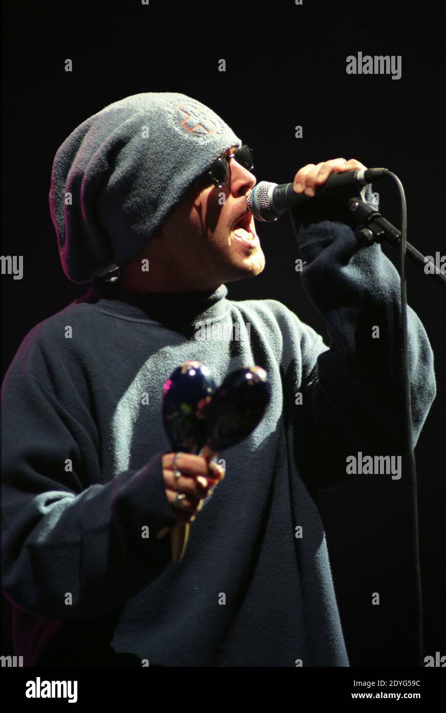 The Beautiful South in concert at Wembley Arena in London, UK. 23 ...