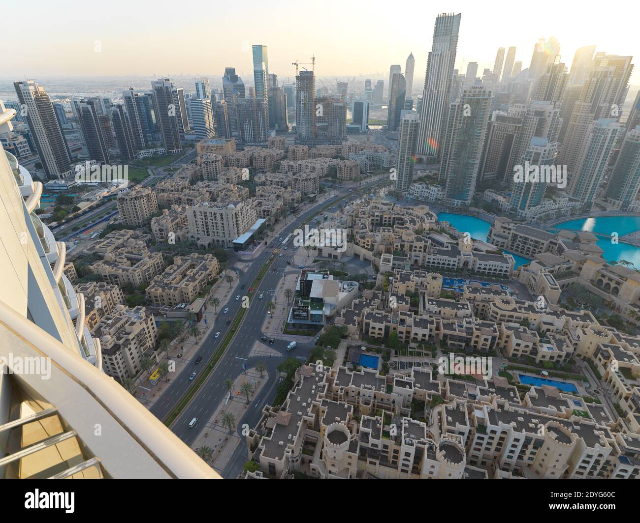 Downtown Dubai, Burj Dubai, Burj Khalifa area in UAE Stock Photo - Alamy