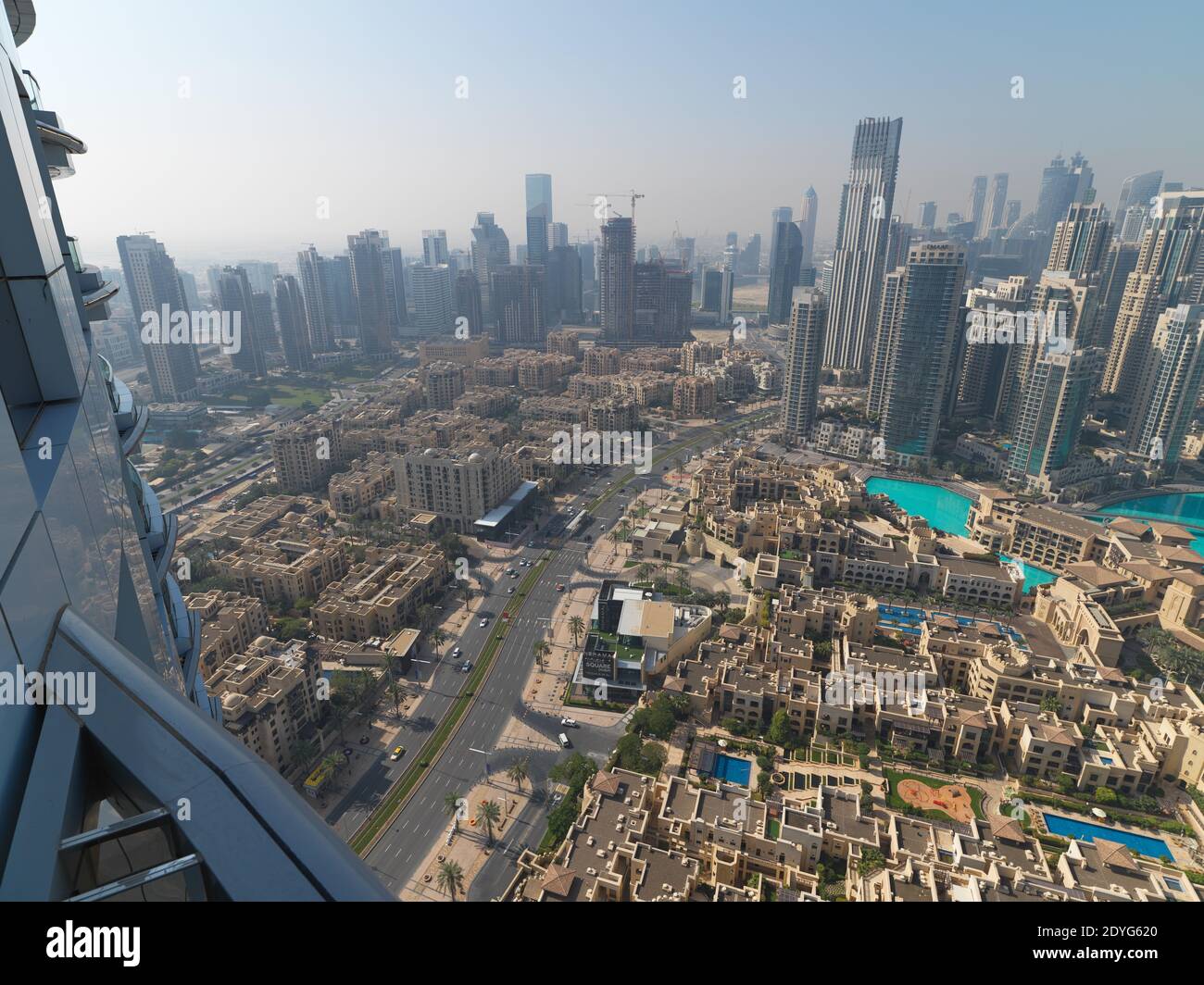 Downtown Dubai, Burj Dubai, Burj Khalifa area in UAE Stock Photo - Alamy
