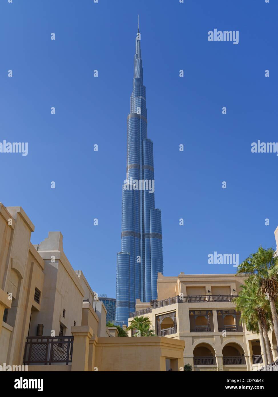 Downtown Dubai, Burj Dubai, Burj Khalifa area in UAE Stock Photo - Alamy