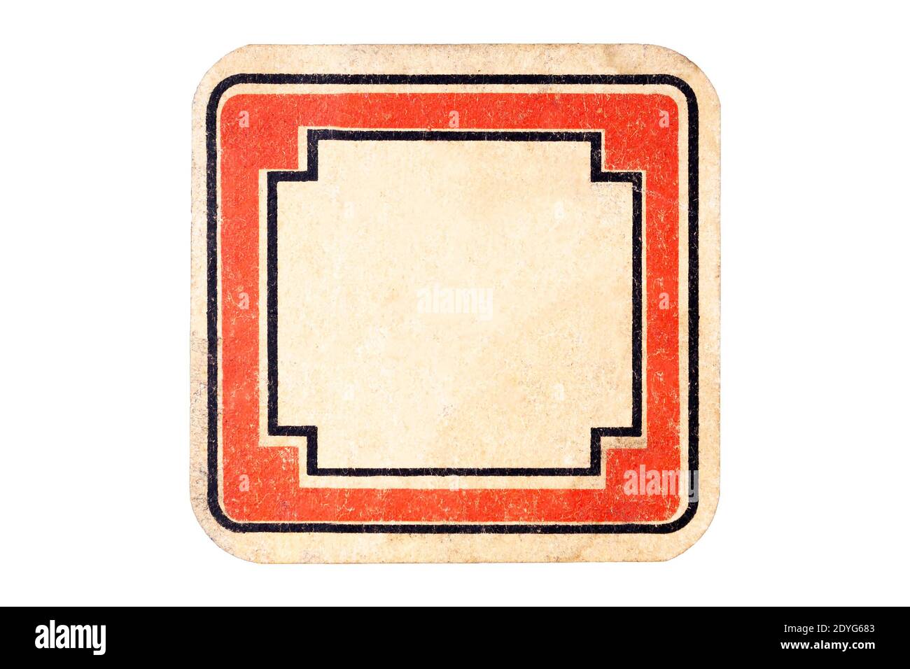 Label square red sticker hi-res stock photography and images - Alamy