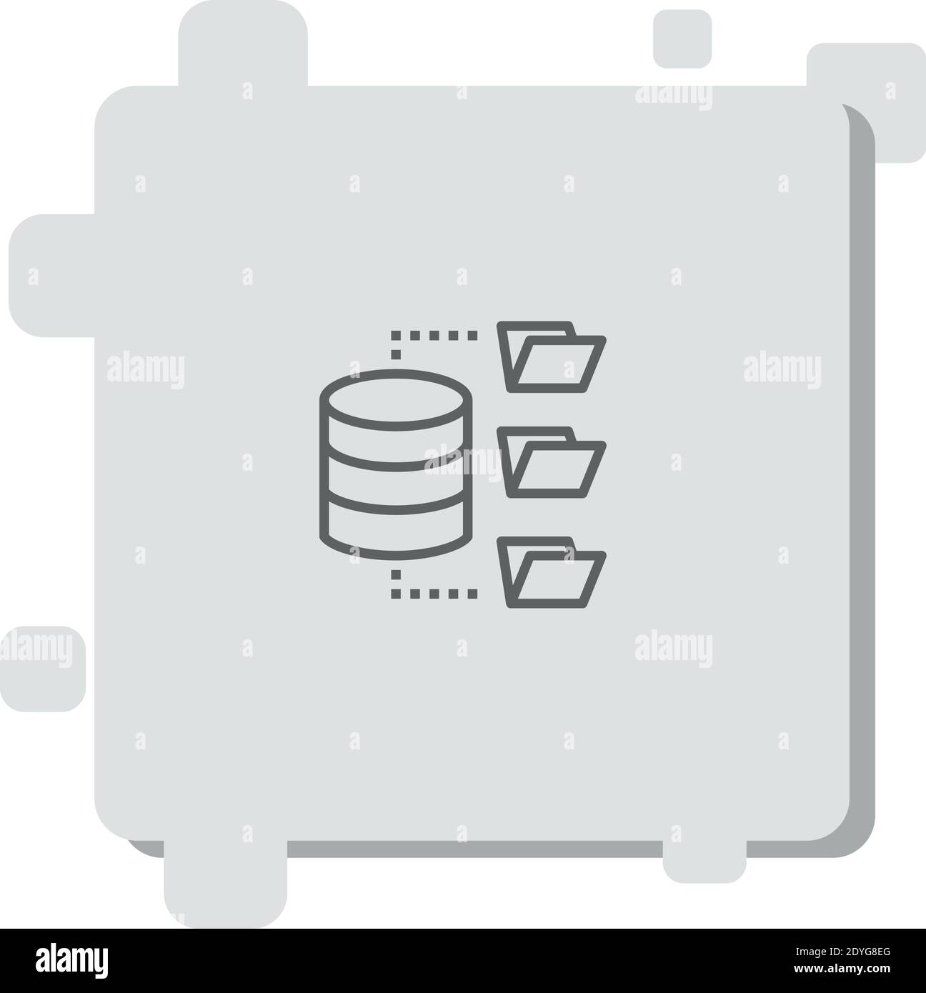 storage vector icon modern simple vector illustration Stock Vector ...