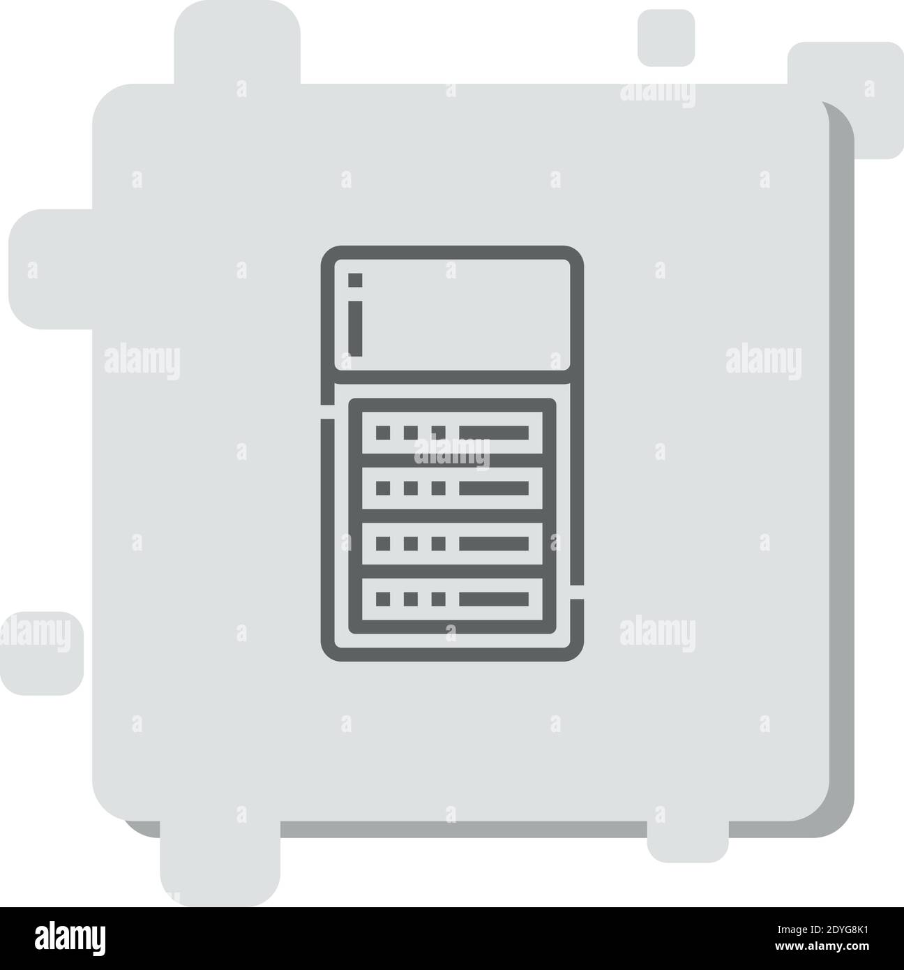 storage vector icon modern simple vector illustration Stock Vector ...