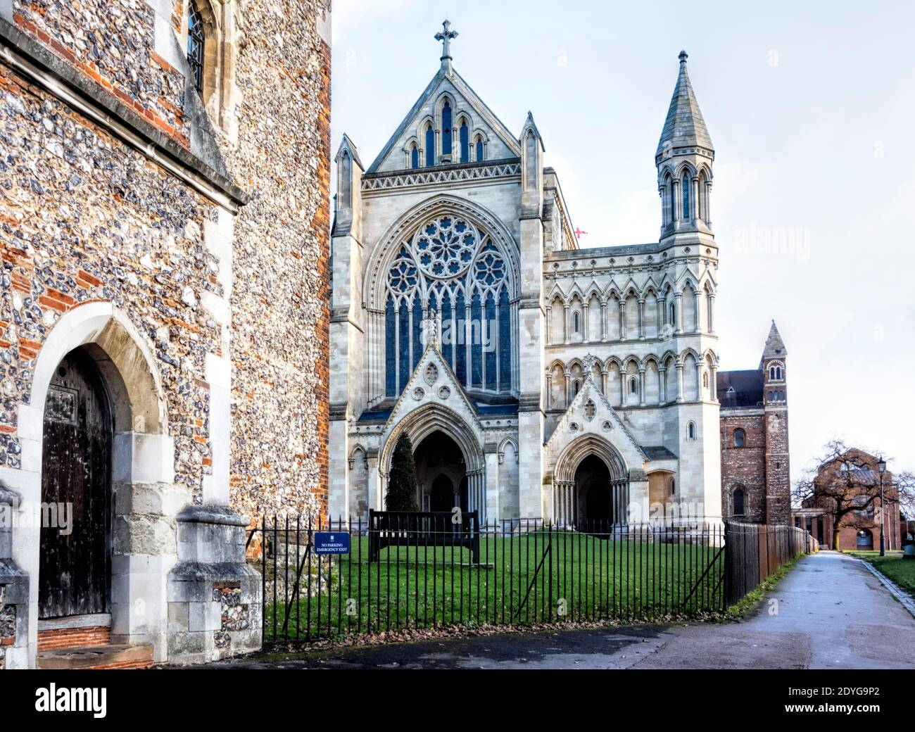 St. Albans Cathedral also known as St. Albans Abbey, St. Albans ...