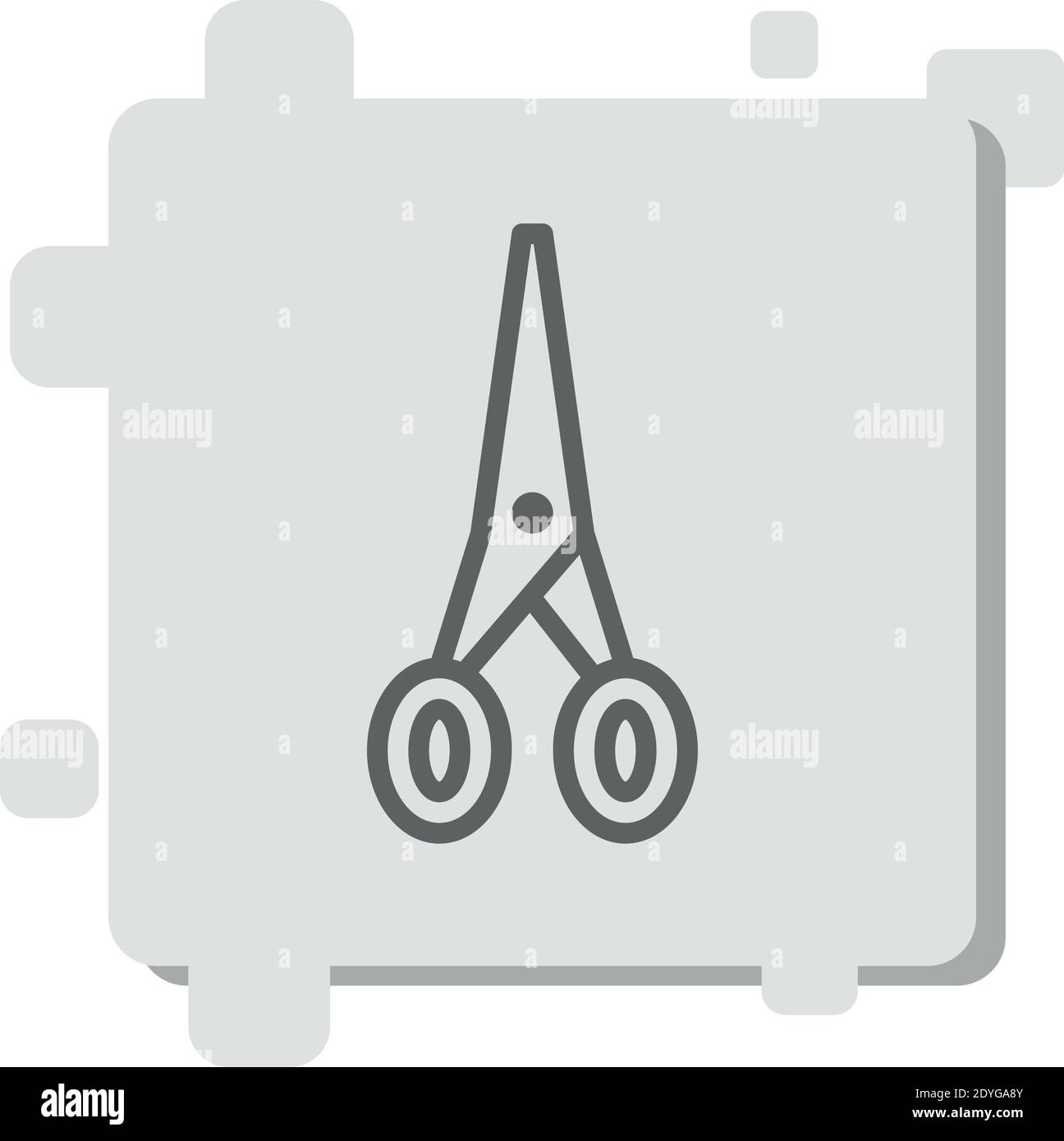 scissors vector icon modern simple vector illustration Stock Vector ...