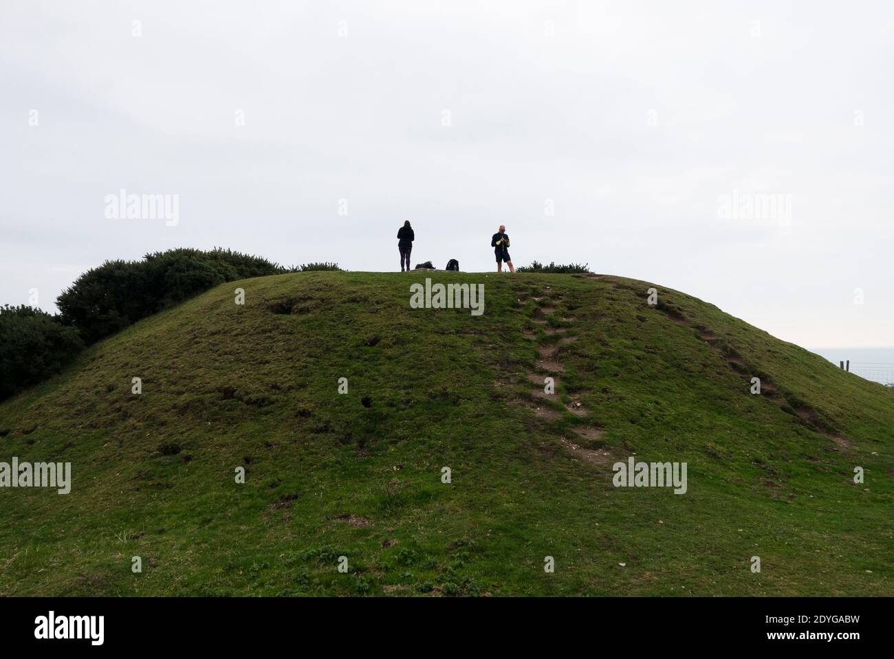 Tumulus south coast trail hi-res stock photography and images - Alamy