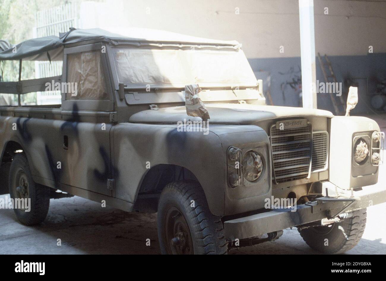 Land Rover Series III Bright Star 85 front q Stock Photo - Alamy