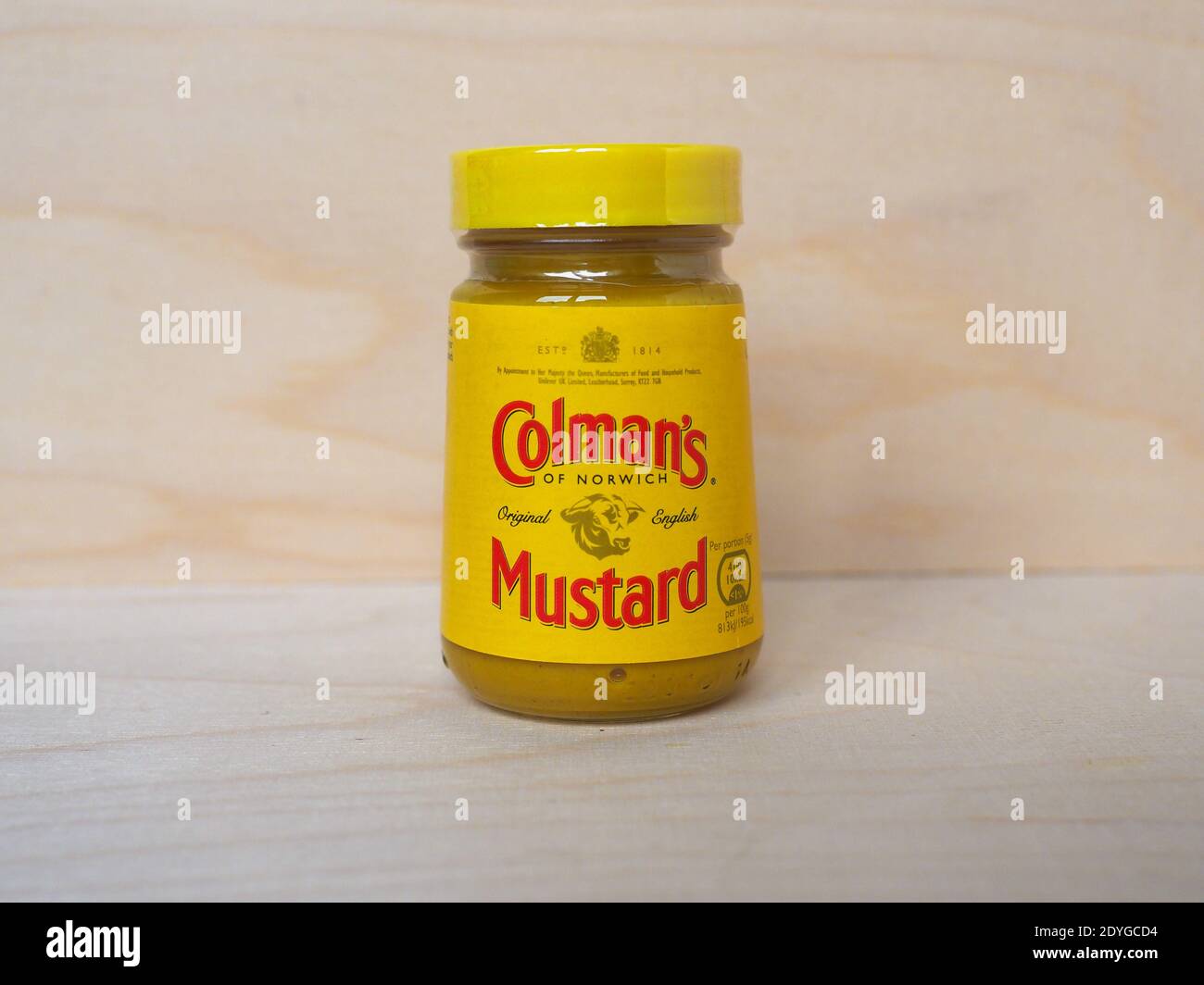 Colman's mustard sign hi-res stock photography and images - Alamy
