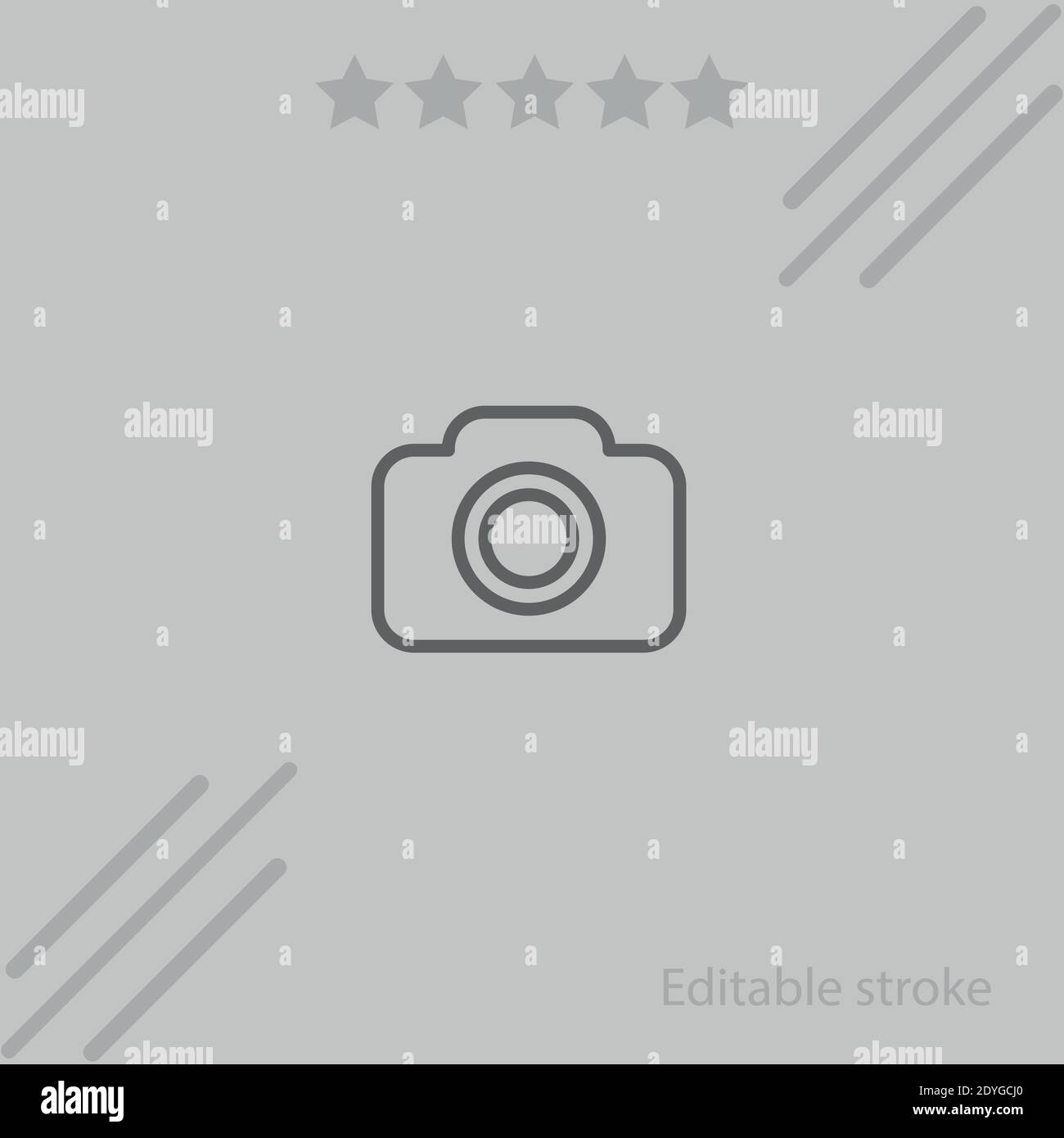 digital photo camera vector icon modern simple vector illustration ...