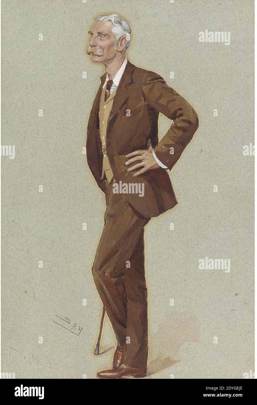 Ronald Bertram Lane Vanity Fair 22 March 1906 Stock Photo - Alamy