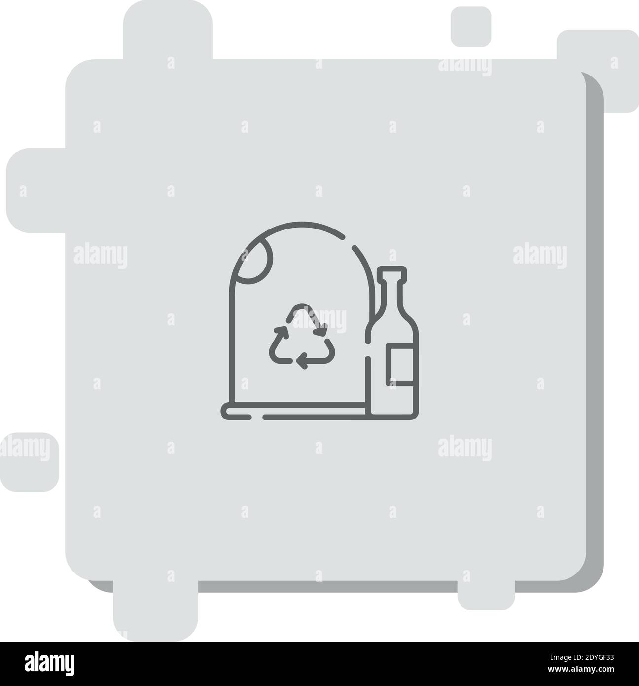 Packaging waste kitchen Stock Vector Images - Alamy
