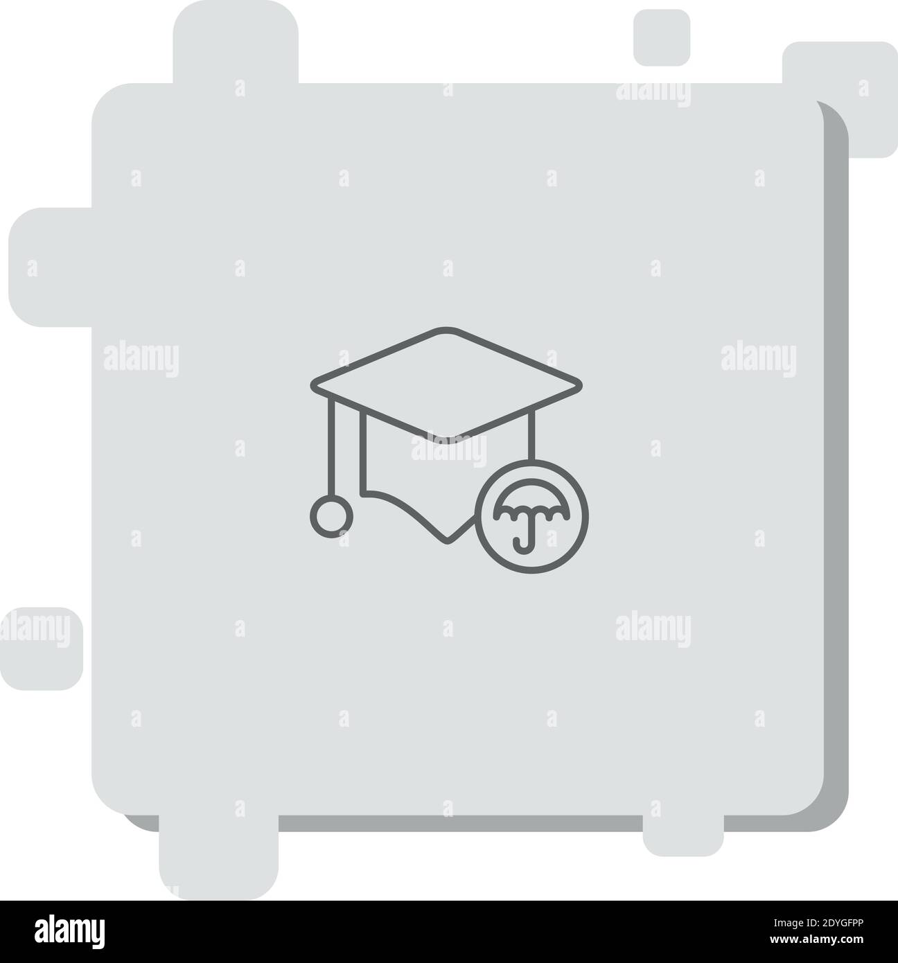 scholarship vector icon modern simple vector illustration Stock Vector ...