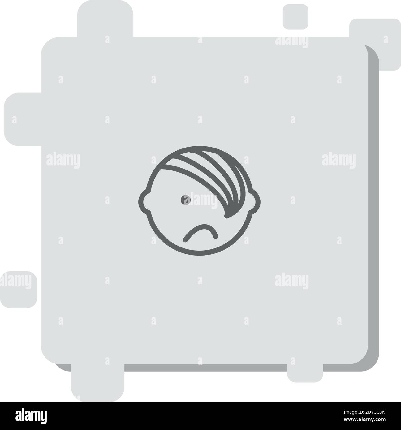 emo vector icon modern simple vector illustration Stock Vector Image ...