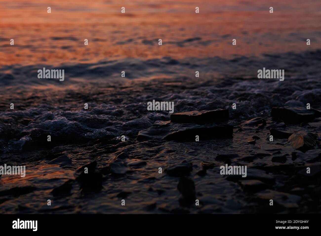 Reflection on waves hi-res stock photography and images - Alamy