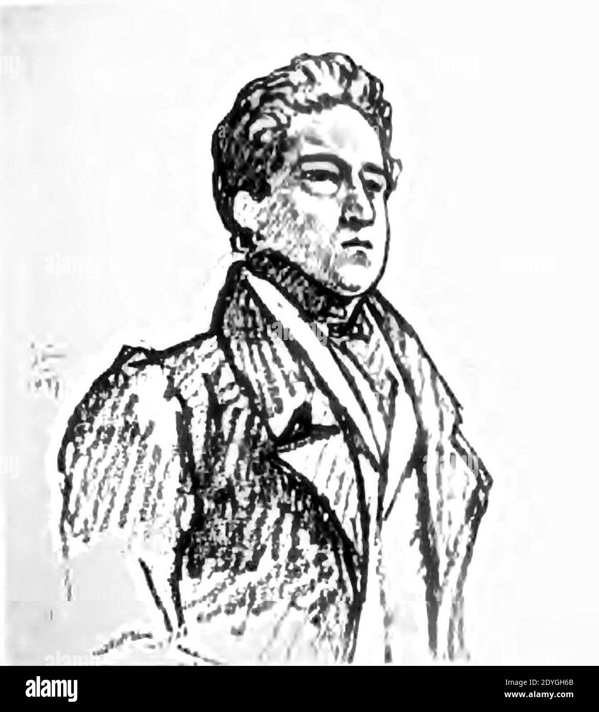 Le Baron Taylor dessin de Heim Stock Photo - Alamy