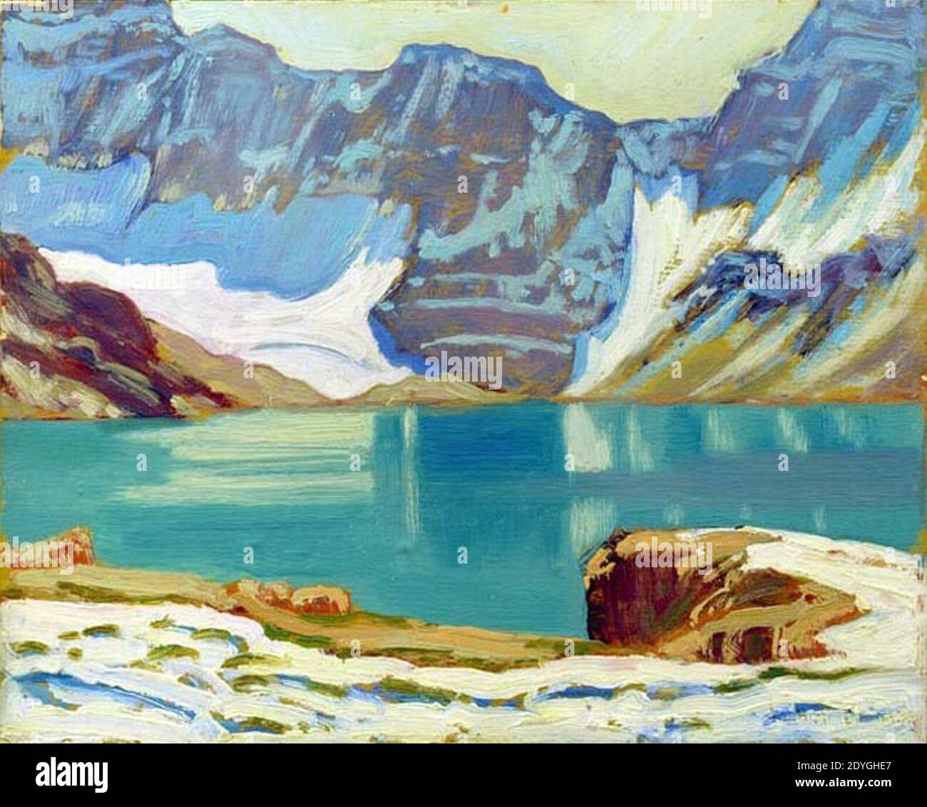 Lake McArthur Yoho Park - James MacDonald Stock Photo - Alamy