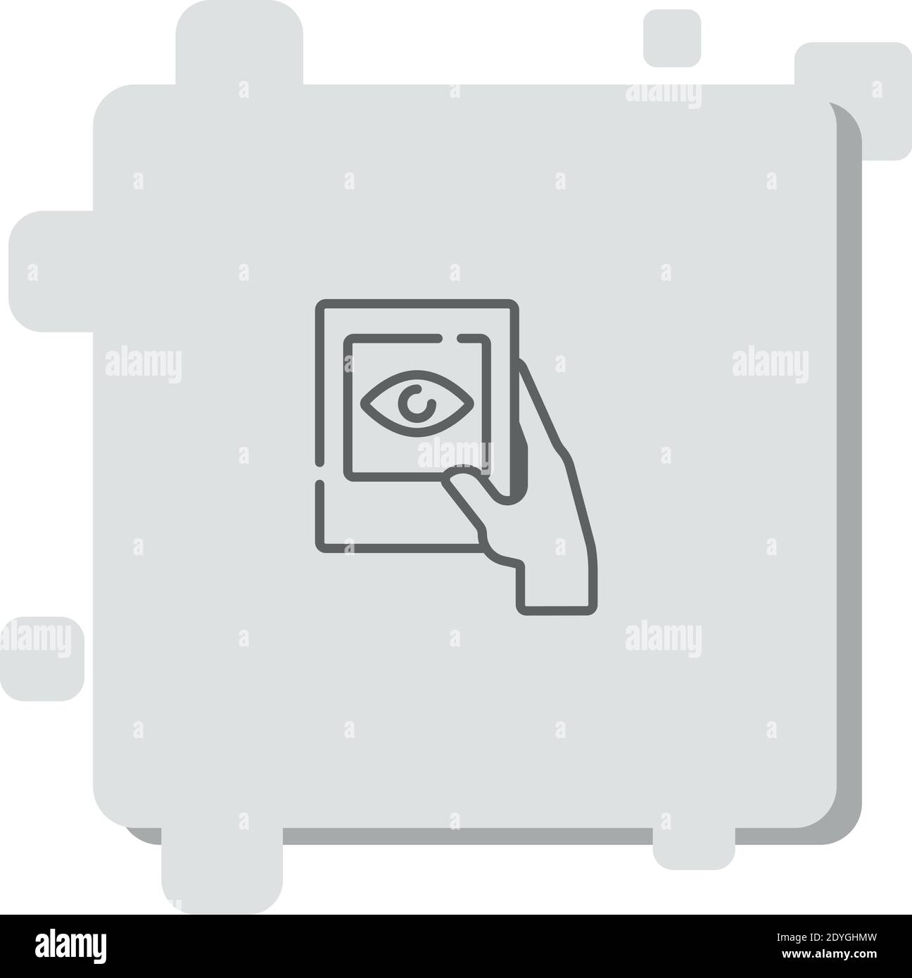 vision vector icon modern simple vector illustration Stock Vector Image ...