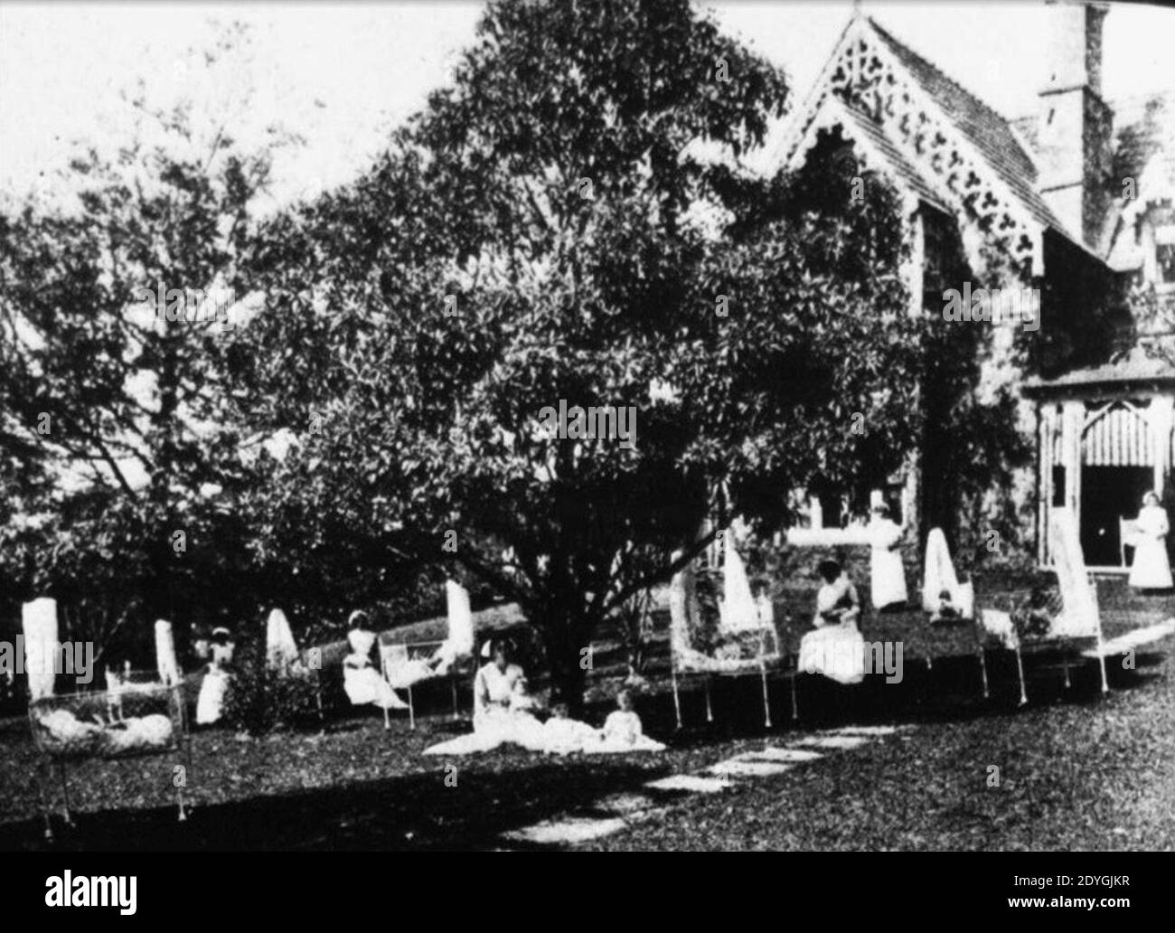 Lady Edeline Hospital 1918 Stock Photo - Alamy