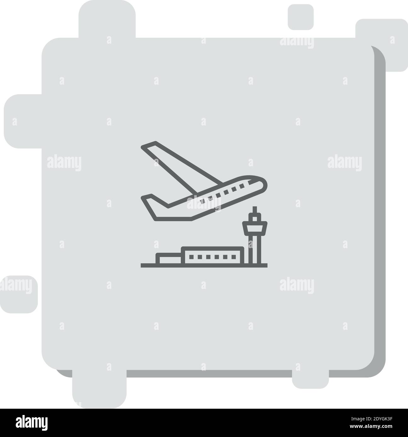 take off vector icon modern simple vector illustration Stock Vector ...