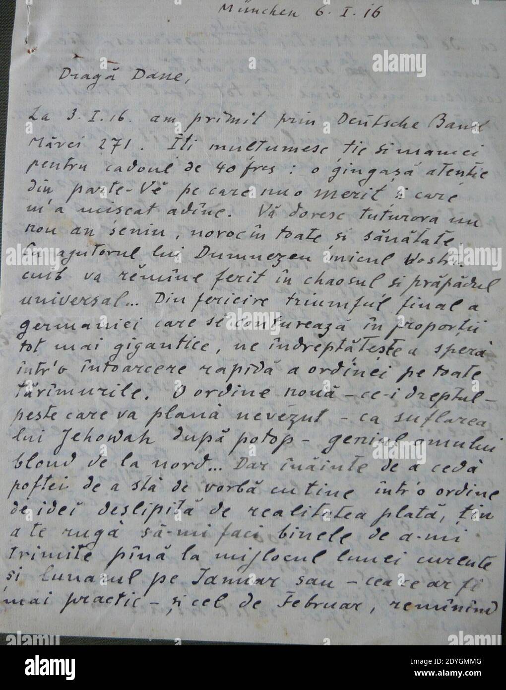 Lascar Vorel - Scrisoare (8 Stock Photo - Alamy