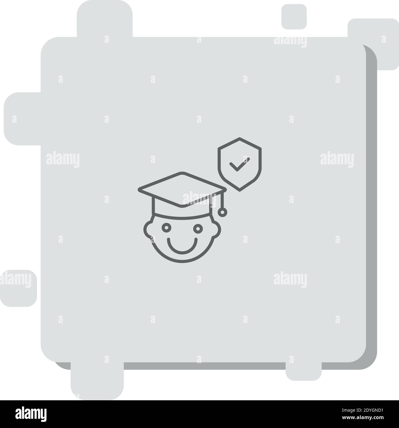 scholarship vector icon modern simple vector illustration Stock Vector ...
