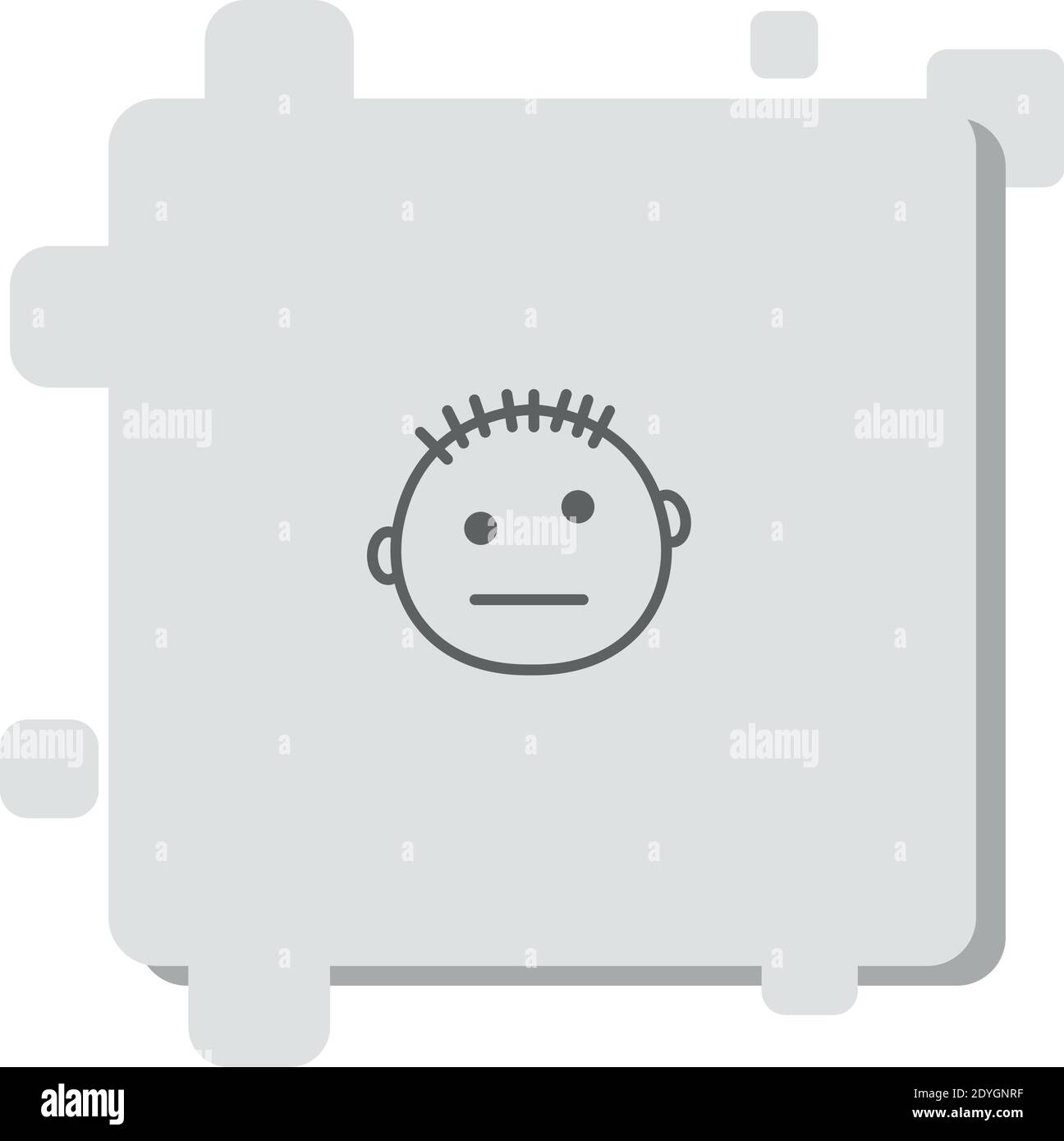 confused vector icon modern simple vector illustration Stock Vector ...