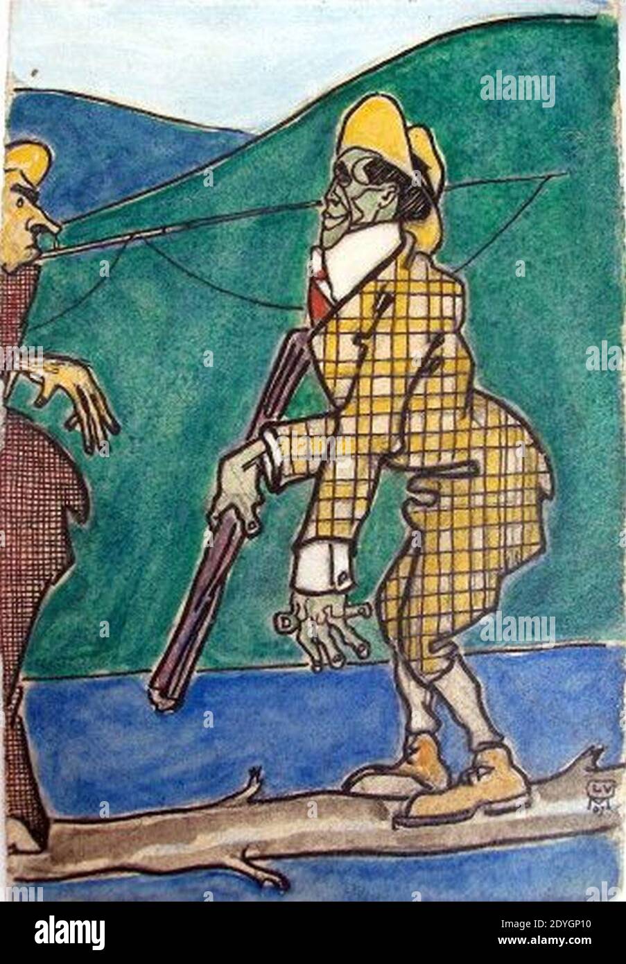 Lascar Vorel - La pescuit Stock Photo - Alamy