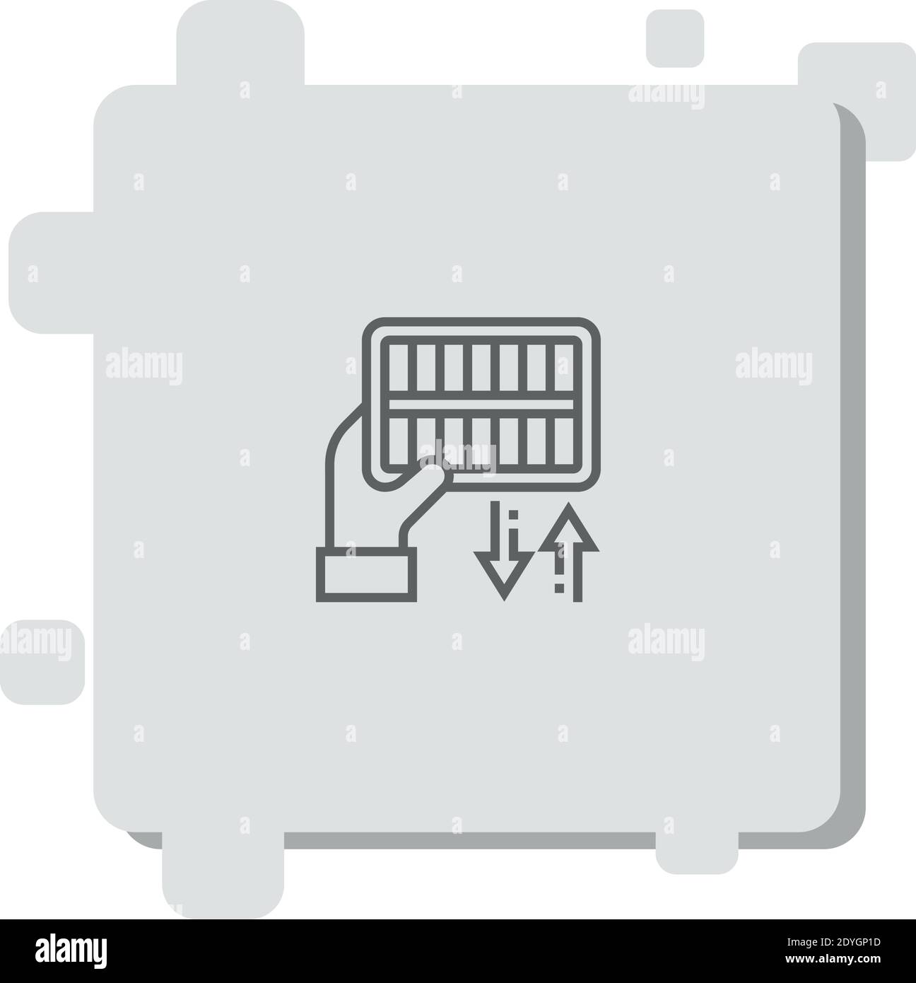 air filter vector icon modern simple vector illustration Stock Vector ...