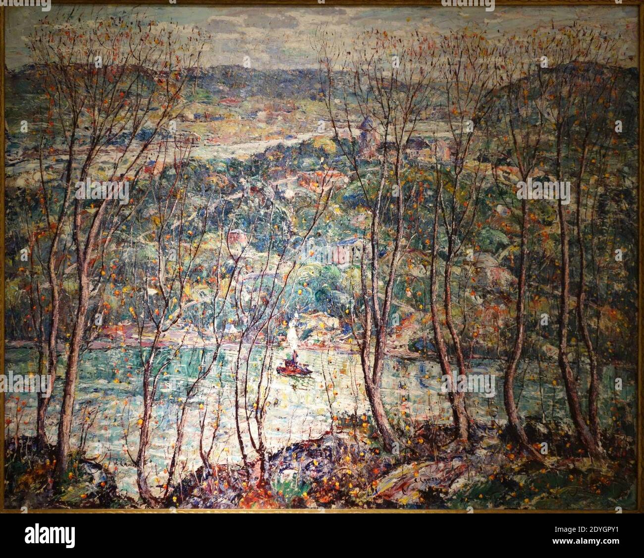 Spring Tapestry by Ernest Lawson, c. 1930 Stock Photo - Alamy
