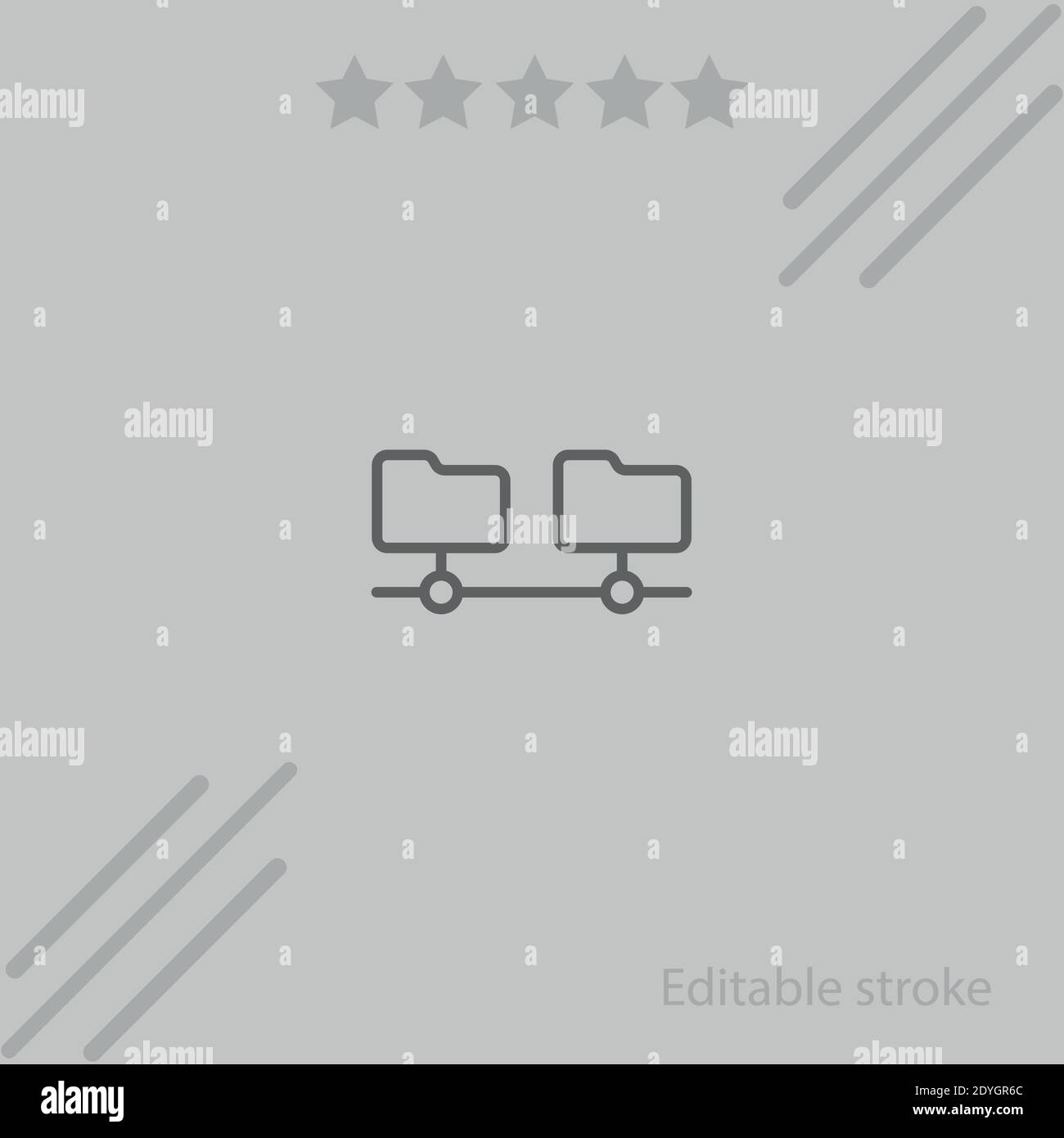 folders vector icon modern simple vector illustration Stock Vector Image & Art - Alamy