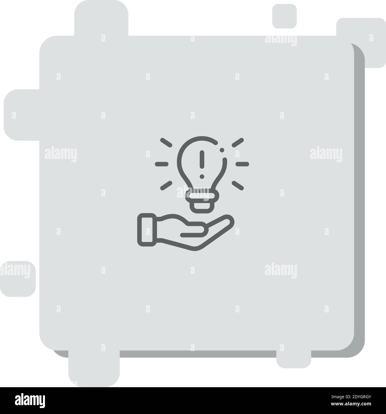 problem solving vector icon modern simple vector illustration Stock ...