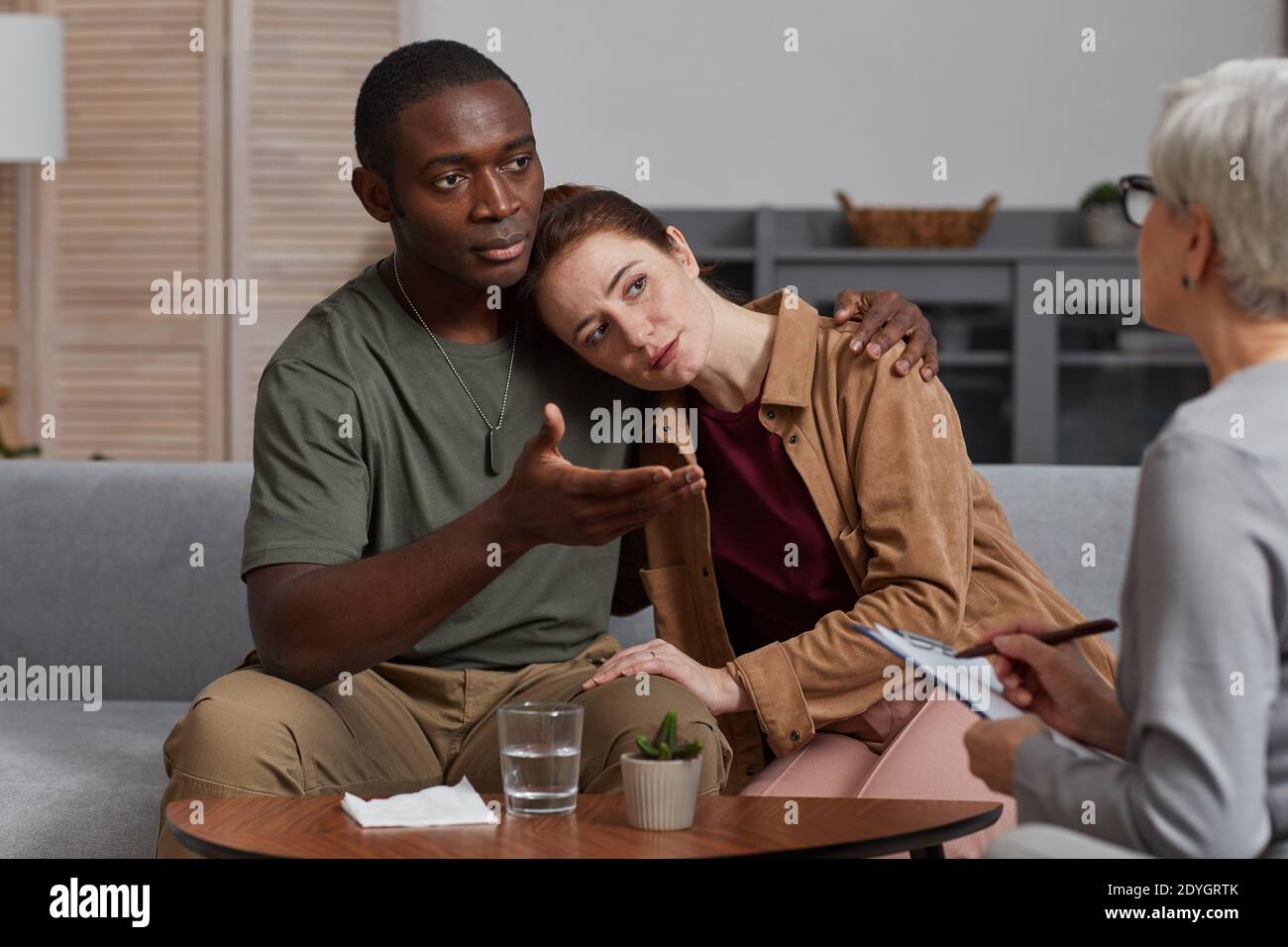 Couple Supporting Each Other High Resolution Stock Photography and ...