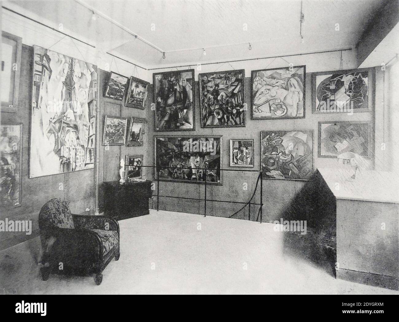 La Section d'Or exhibition, 1925, Galerie Vavin-Raspail, Paris Stock ...