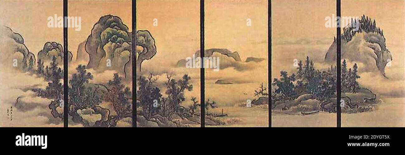 Fusuma art hi-res stock photography and images - Alamy