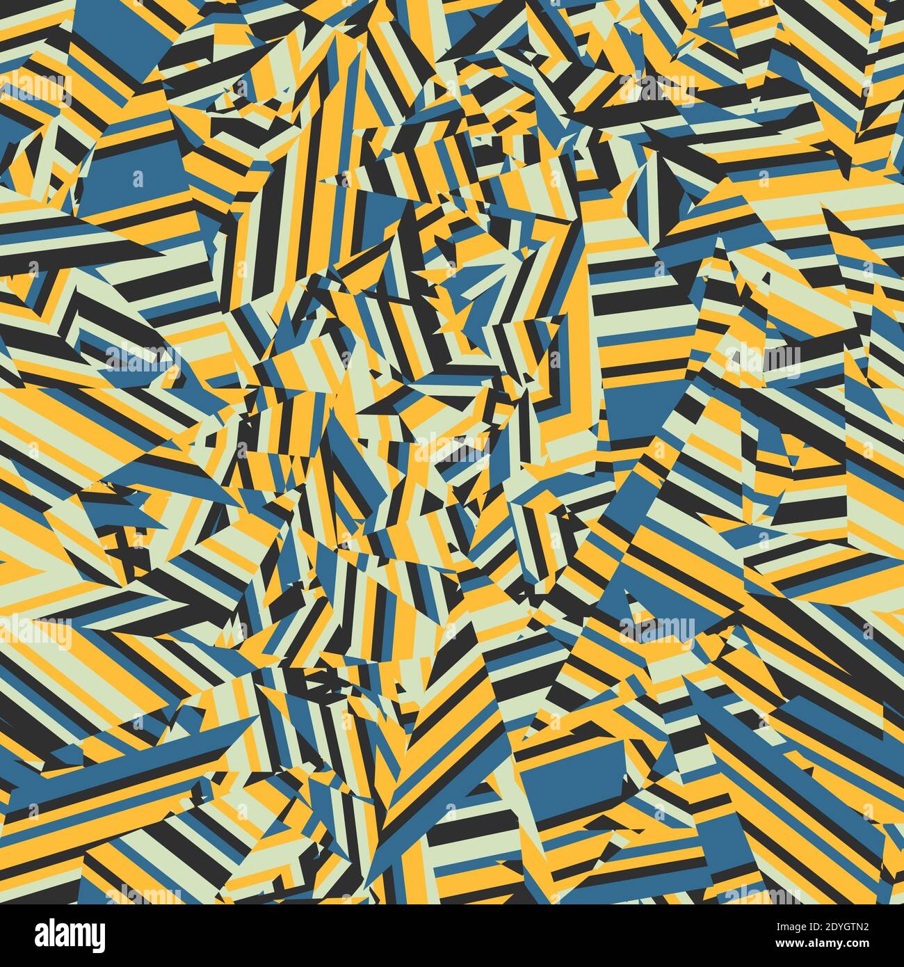 Seamless random spliced stripes hip funky pattern Stock Photo - Alamy