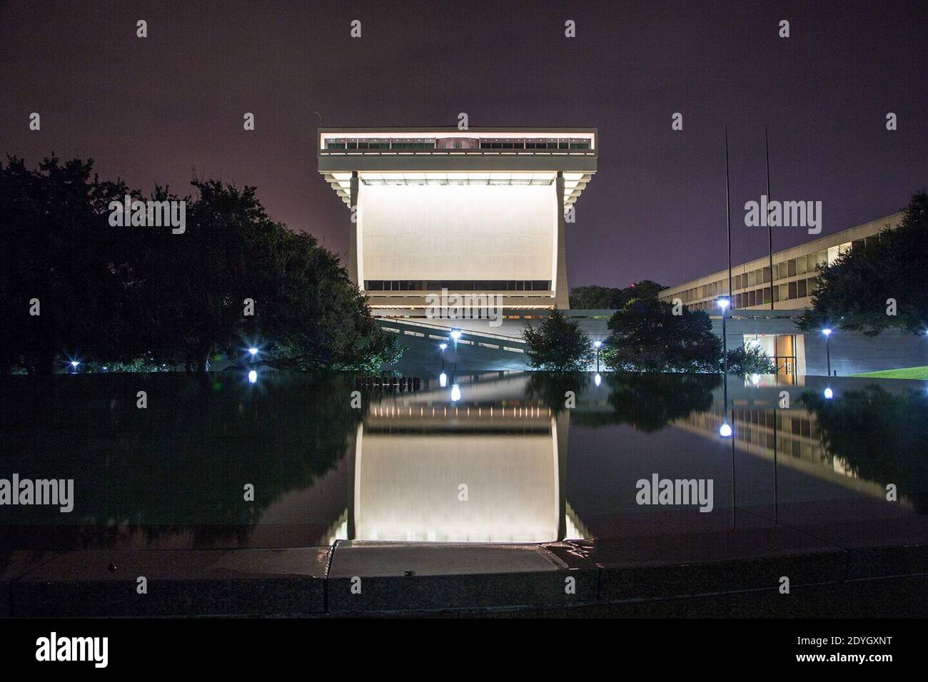 LBJ Presidential Library Stock Photo - Alamy