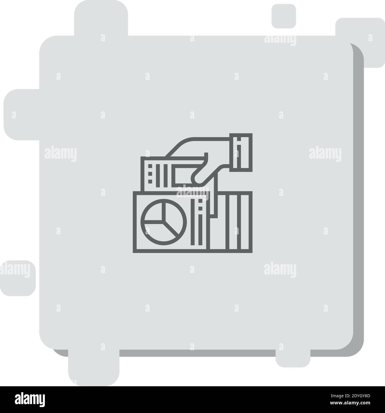 report vector icon modern simple vector illustration Stock Vector Image ...