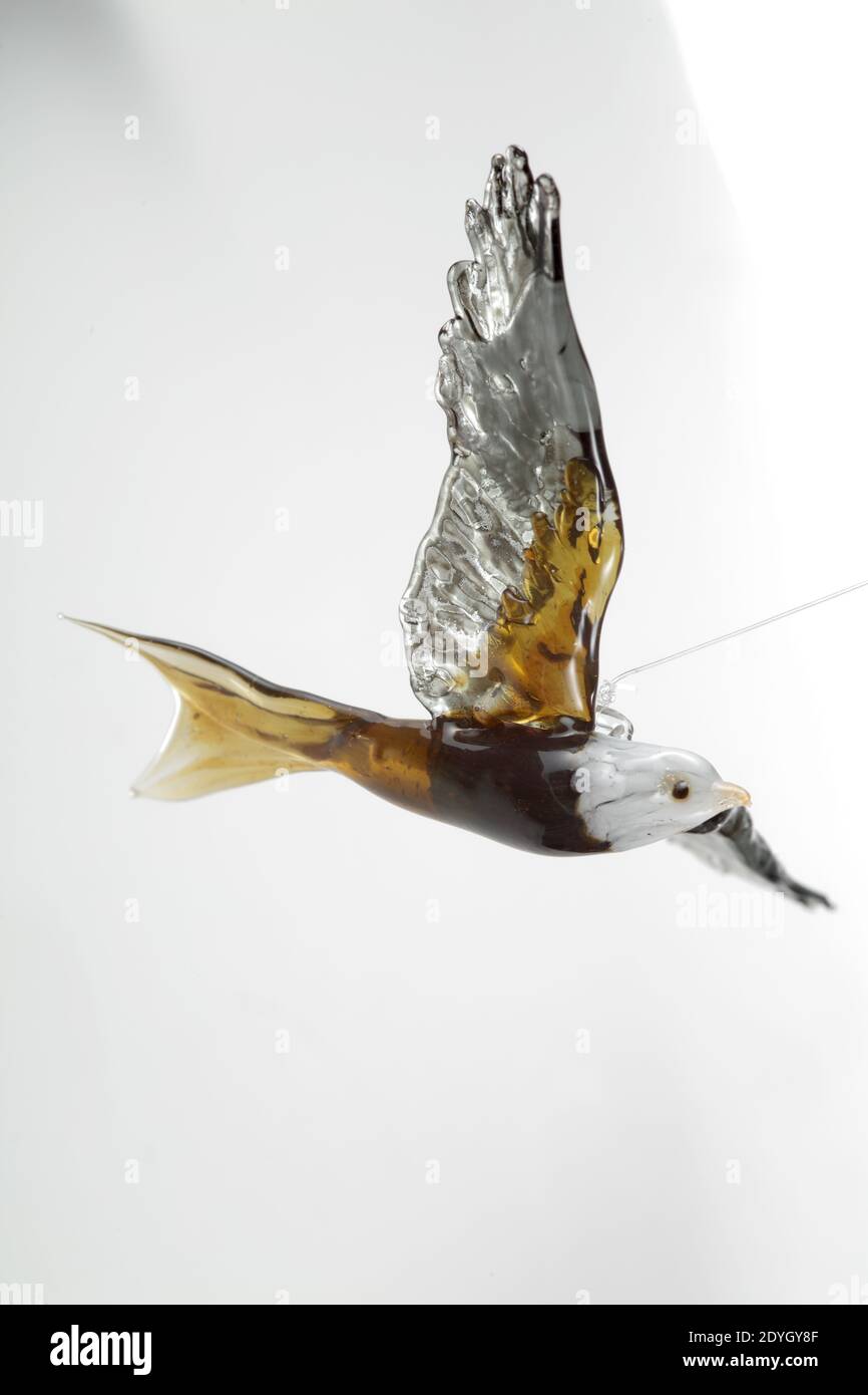 Sandra Young glass artist Stock Photo - Alamy