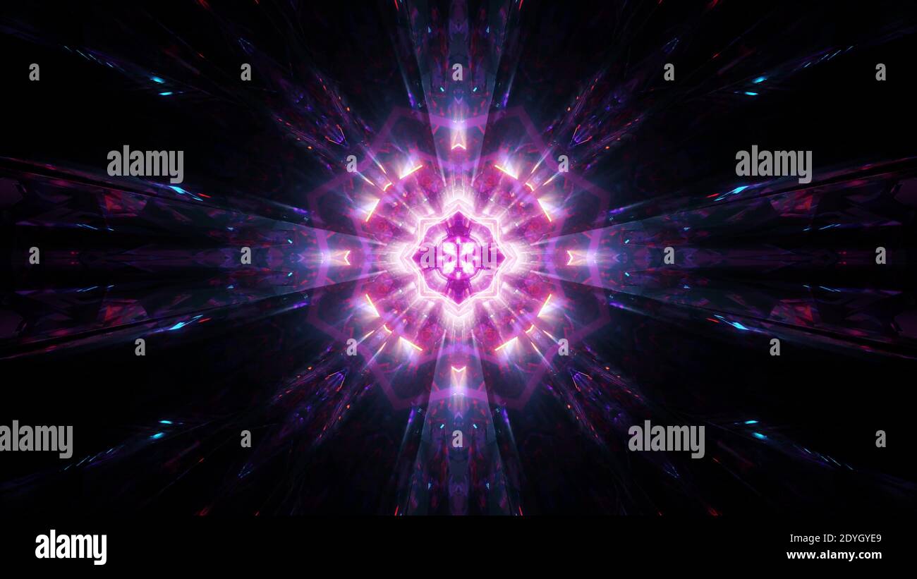 Abstract glowing holy shine 3d illustration background wallpaper design ...