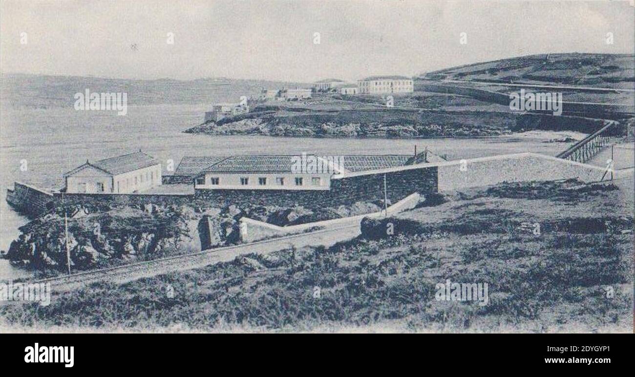 Lazareto de Oza 2 Stock Photo - Alamy