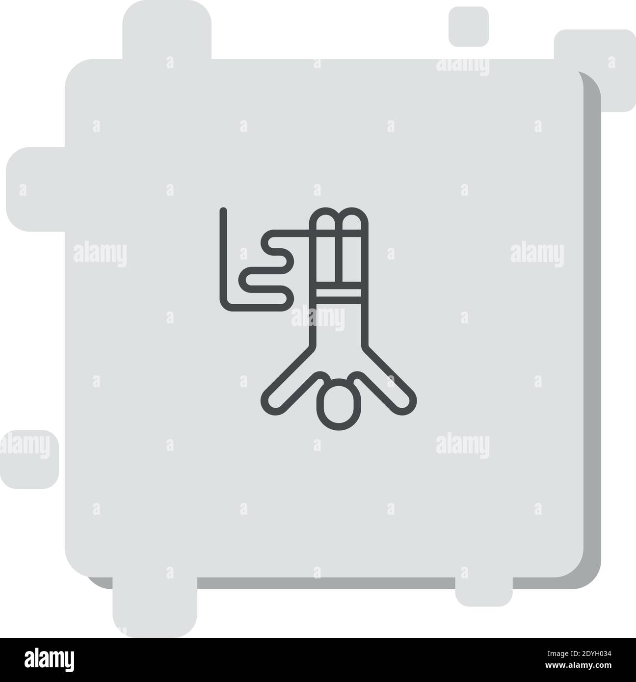 bungee jumping vector icon modern simple vector illustration Stock Vector Image & Art - Alamy